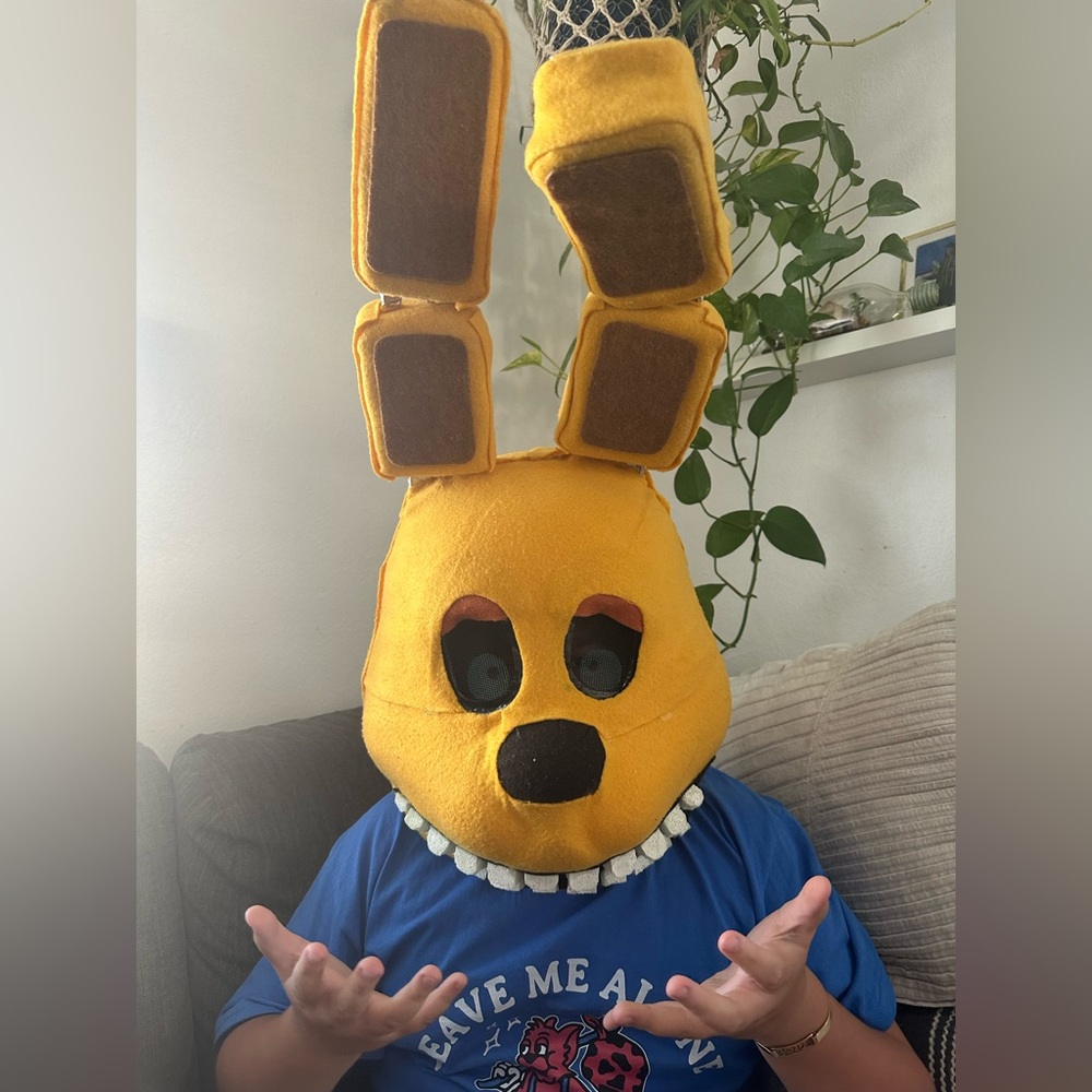 Springbonnie Five Nights At Freddys Costume Head, Har… - Gem